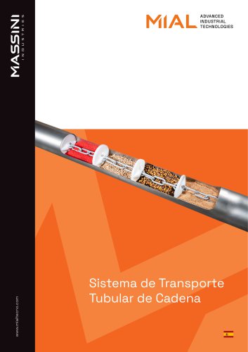 Sistema de Transporte Tubular de Cadena - MIAL - MASSINI INDUSTRIES srl ...