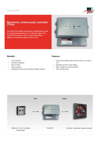 Trilink-2TN - Multifan - PDF Catalogs | Technical Documentation | Brochure