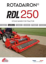 Stone burier - RDL 200 - Rotadairon