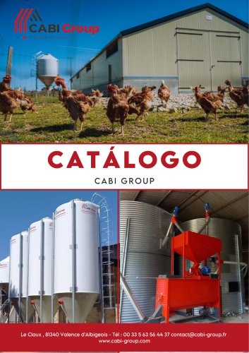 Todos los catálogos y folletos técnicos CABI GROUP