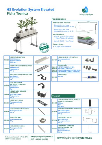 HS EVOLUTION SYSTEM - STRAWBERRY - HYDROPONIC SYSTEMS INTERNATIONAL ...