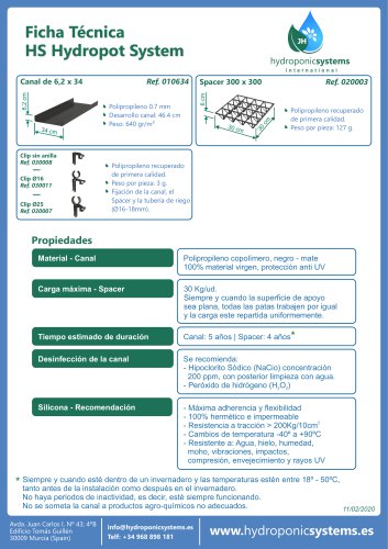 HS EVOLUTION SYSTEM - STRAWBERRY - HYDROPONIC SYSTEMS INTERNATIONAL ...