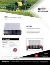 Spray nozzle spray patternator - SPOTON® MINI-PATTERNATOR - Innoquest ...