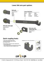 Lower link arms and hooks - LH Lift Oy - PDF Catalogs | Technical ...