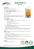 ECOR ® 4 - Dcm - Catalogue PDF | Documentation technique | Brochure