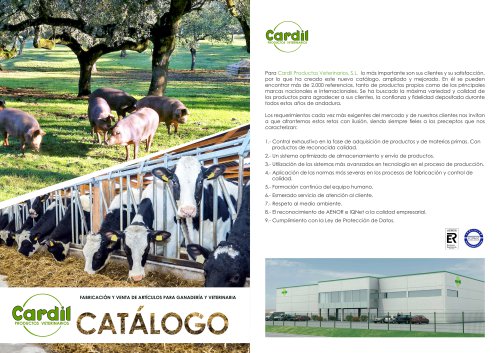 Todos los catálogos y folletos técnicos Cardil Productos