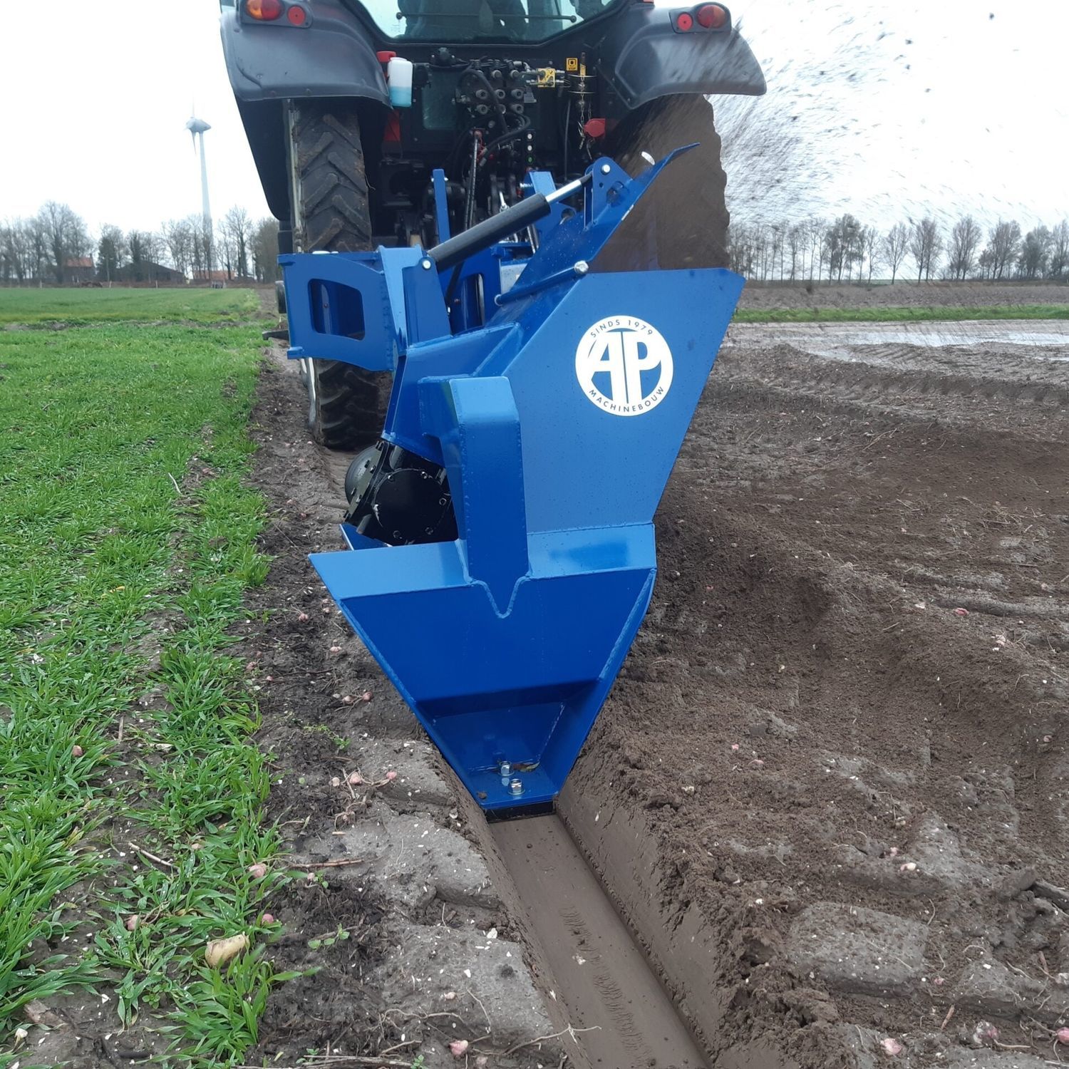 Limpador de valas de uma roda - GF 80 - AP Machinebouw B.V.