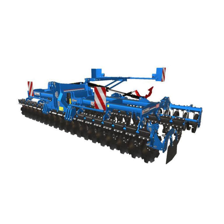 Grade de discos montada - XENOS - CARRE SAS - articulada em 2 seções ...