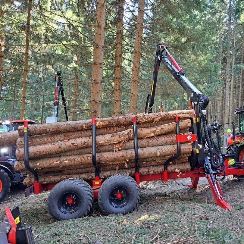 Carreta com 2 eixos - FT11 - FARMI FOREST Corporation - florestal / 11 ...