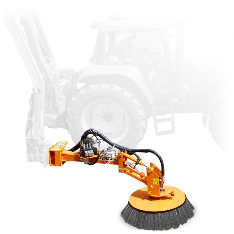 Capinadeira com escova - HERBIONET BE - RABAUD - mecânica / montada em ...