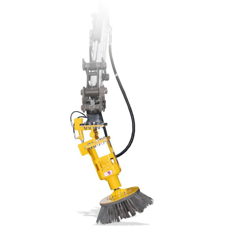 Capinadeira com escova - HERBIONET PE - RABAUD - mecânica / montada em ...