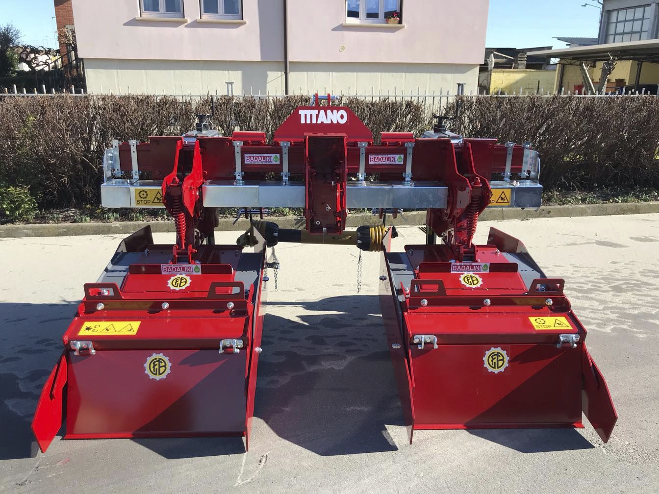 Enxada rotativa de múltiplas fileiras - MTx series - Badalini Srl