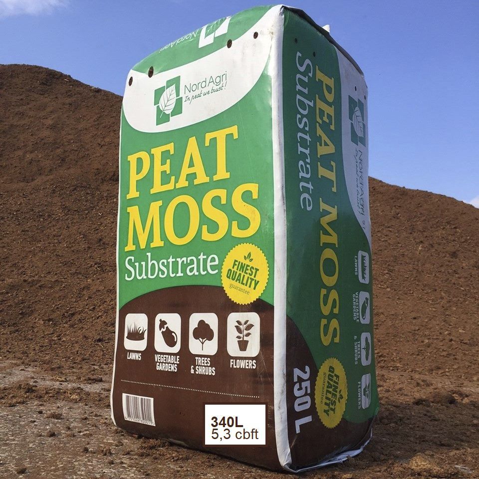 Substrato de cultivo turfa - NORD AGRI SIA - em saco