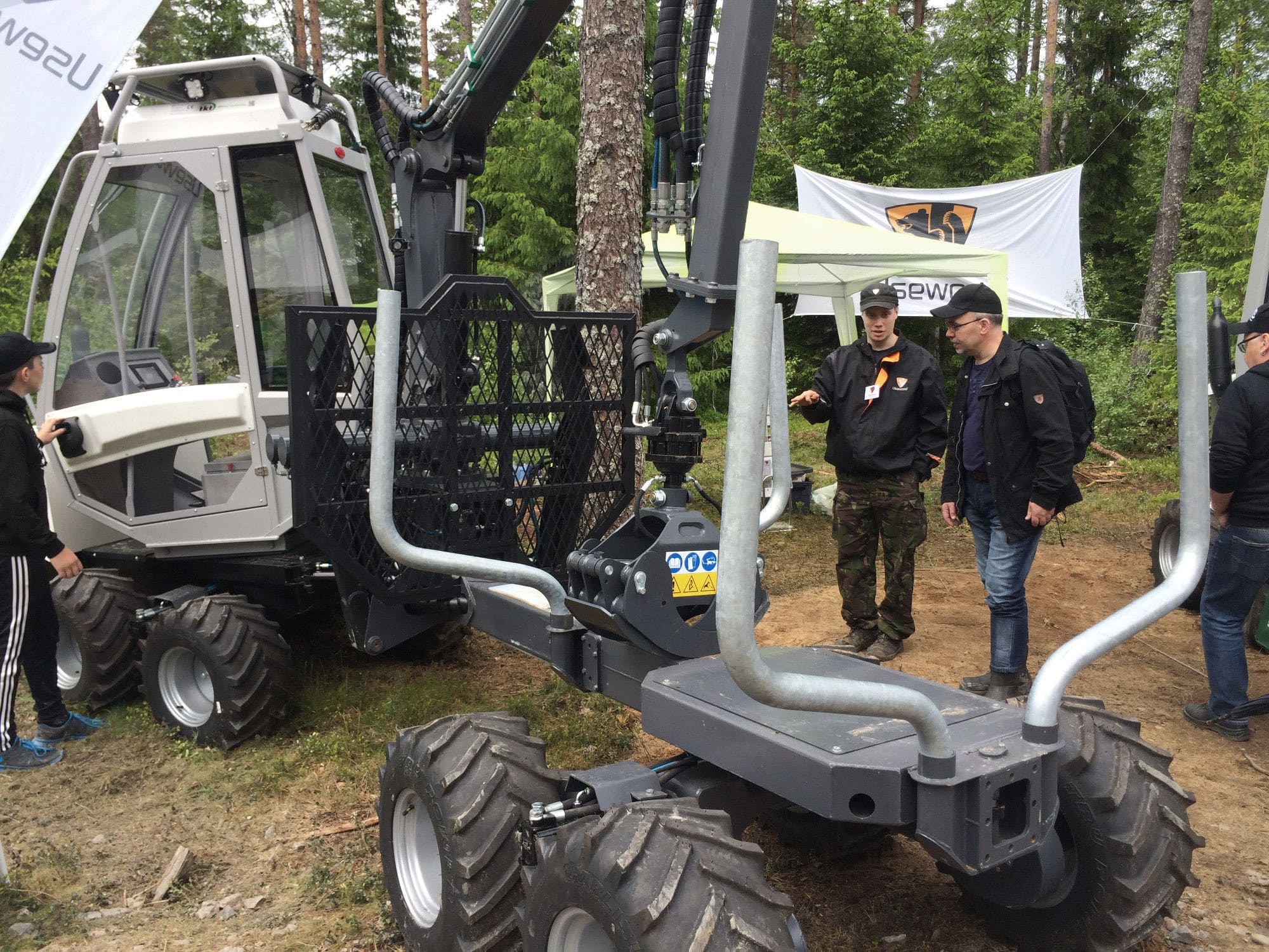 Forwarder florestal - Combi Master - Usewood Forest Tec Oy