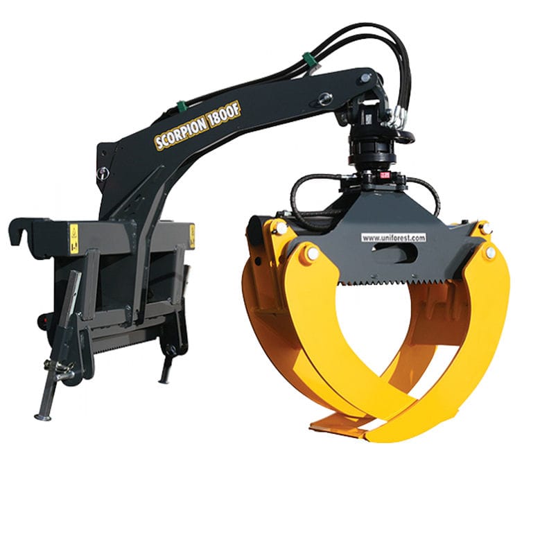 Garra para toras agrícola - UNIFOREST 1800 - hud-son - para trator