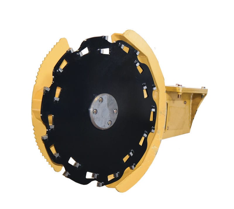 Serra circular florestal para escavadeira - EX2600R - turbosaw - hidráulica