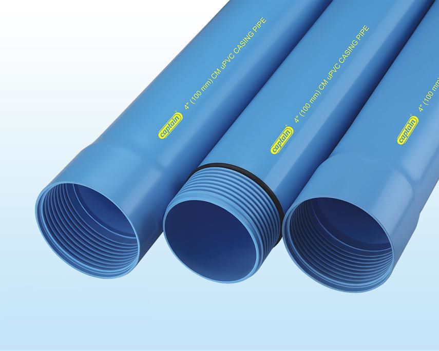 Tubo - Captain Polyplast Limited - de irrigação / em PVC