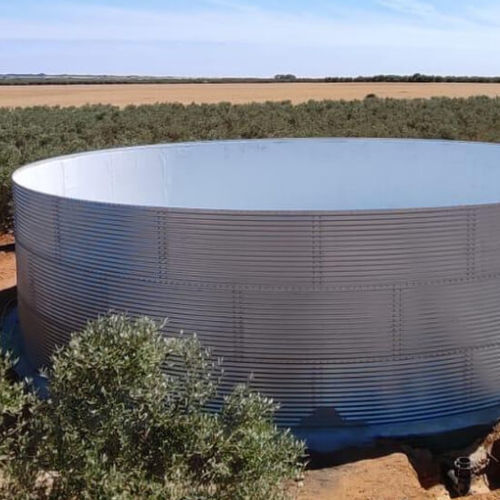 Reservatório para água - Water tanks - SILOS Spain - em aço galvanizado ...